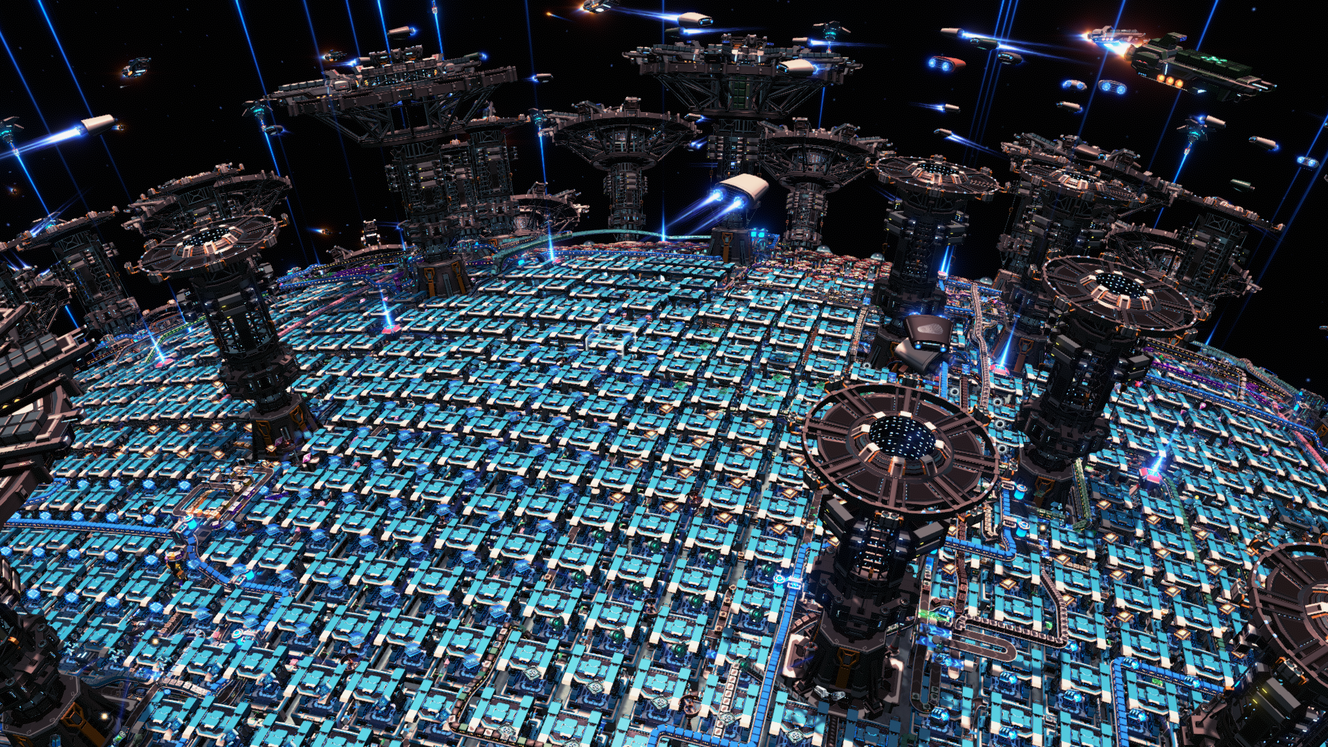 Dyson Sphere Blueprints - Rocket Pizza 7500 Per min From Raw Materials ...