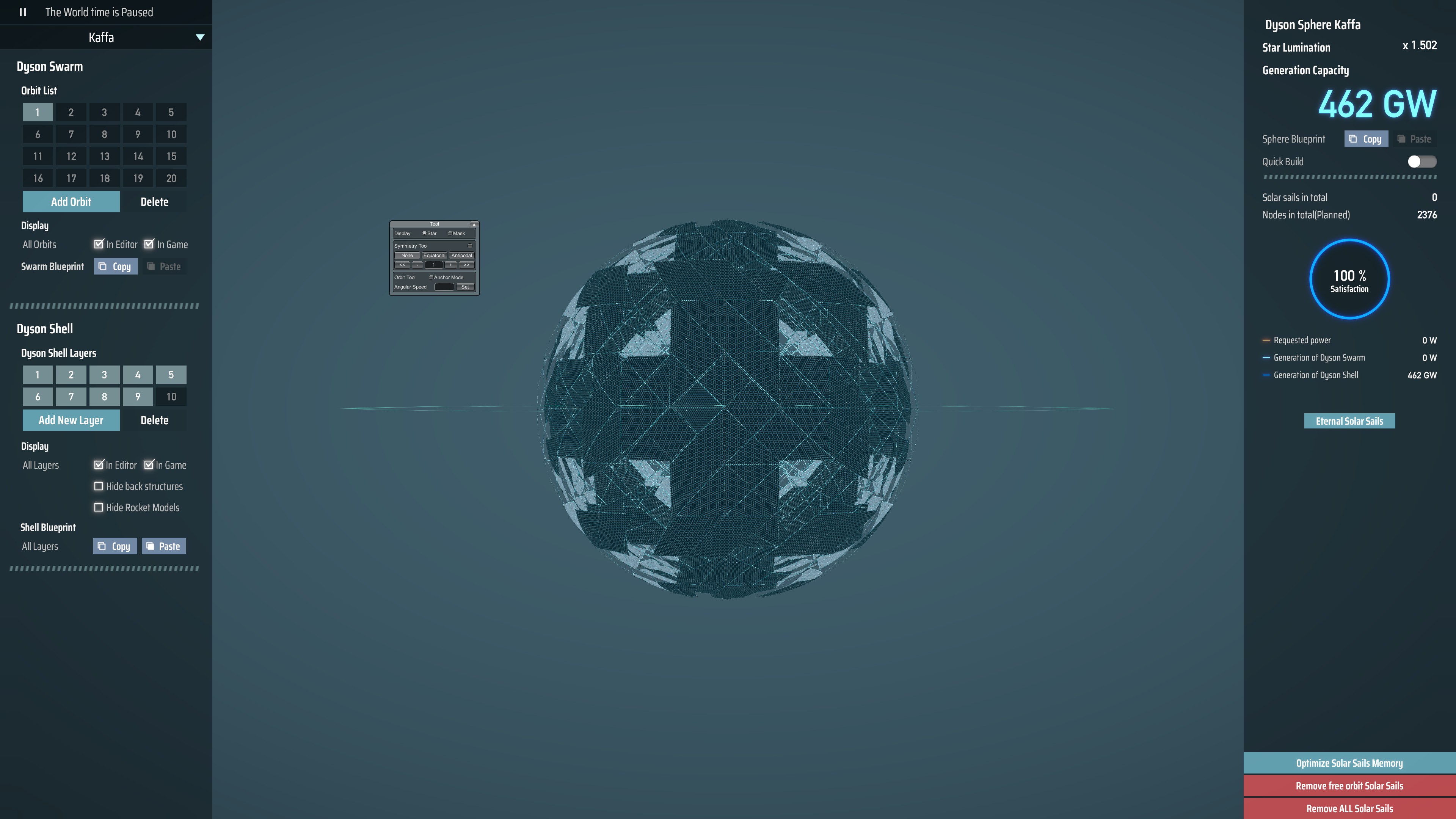 Dyson Sphere Blueprints - 9 Layer BP