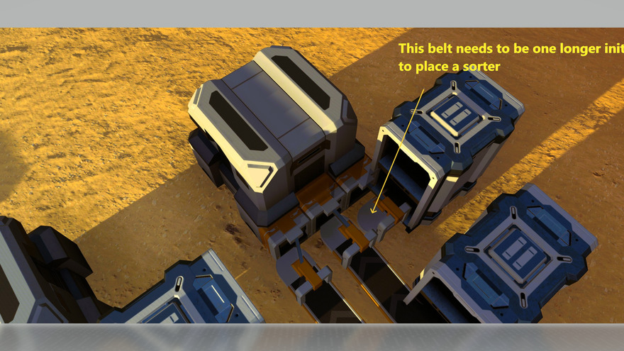 Dyson Sphere Blueprints - Vertical Bus Demo