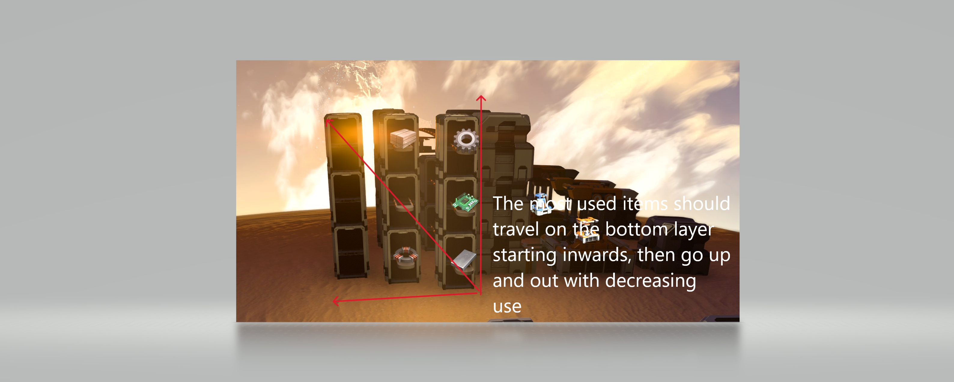 Dyson Sphere Blueprints - Vertical Bus Demo