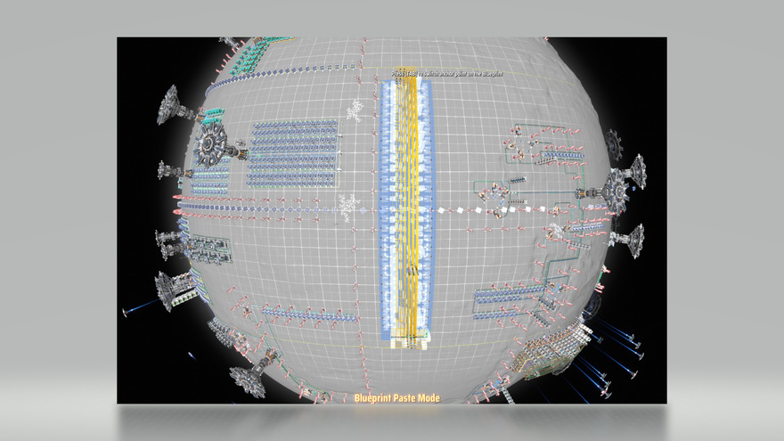 Dyson Sphere Blueprints - Vertical Matrix Hub