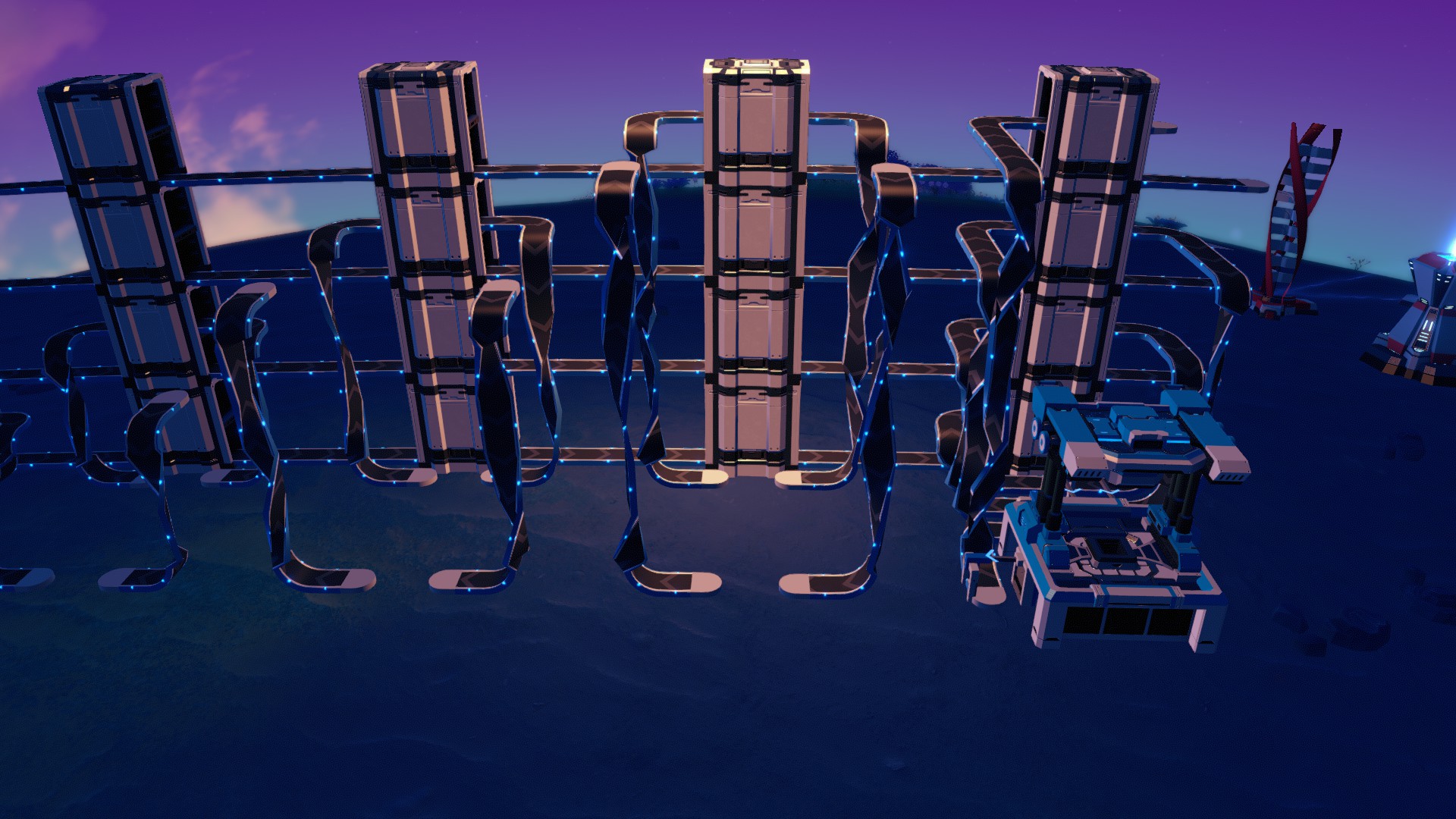 Dyson Sphere Blueprints - Vertical Splitter Feeder