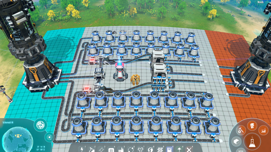 Dyson Sphere Blueprints - Smelting factory (32 smelters )