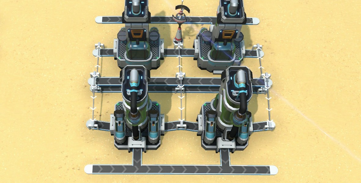 Dyson Sphere Blueprints - Efficient Deuterium Fractionator Tile ...