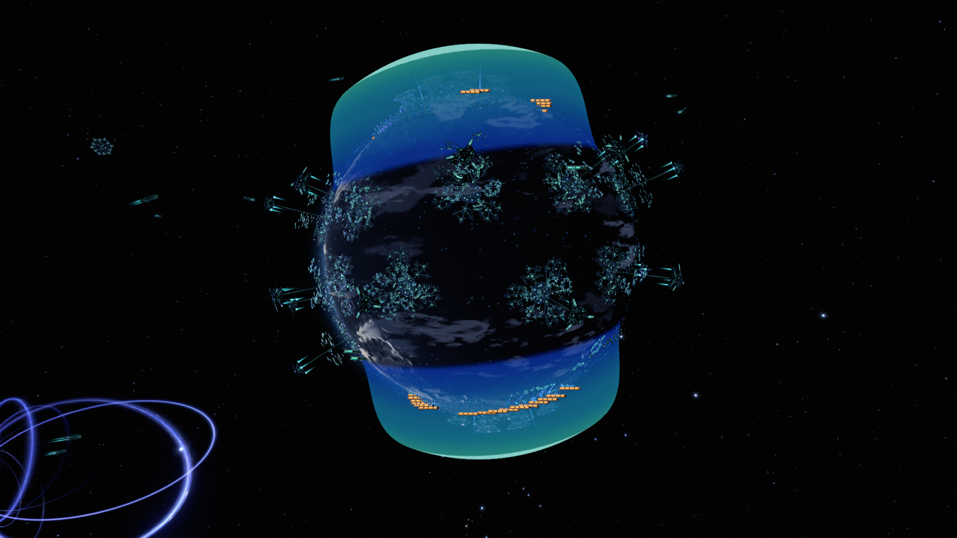 Dyson Sphere Blueprints - Dark Fog Pole Farm (each item up to Lvl. 30)