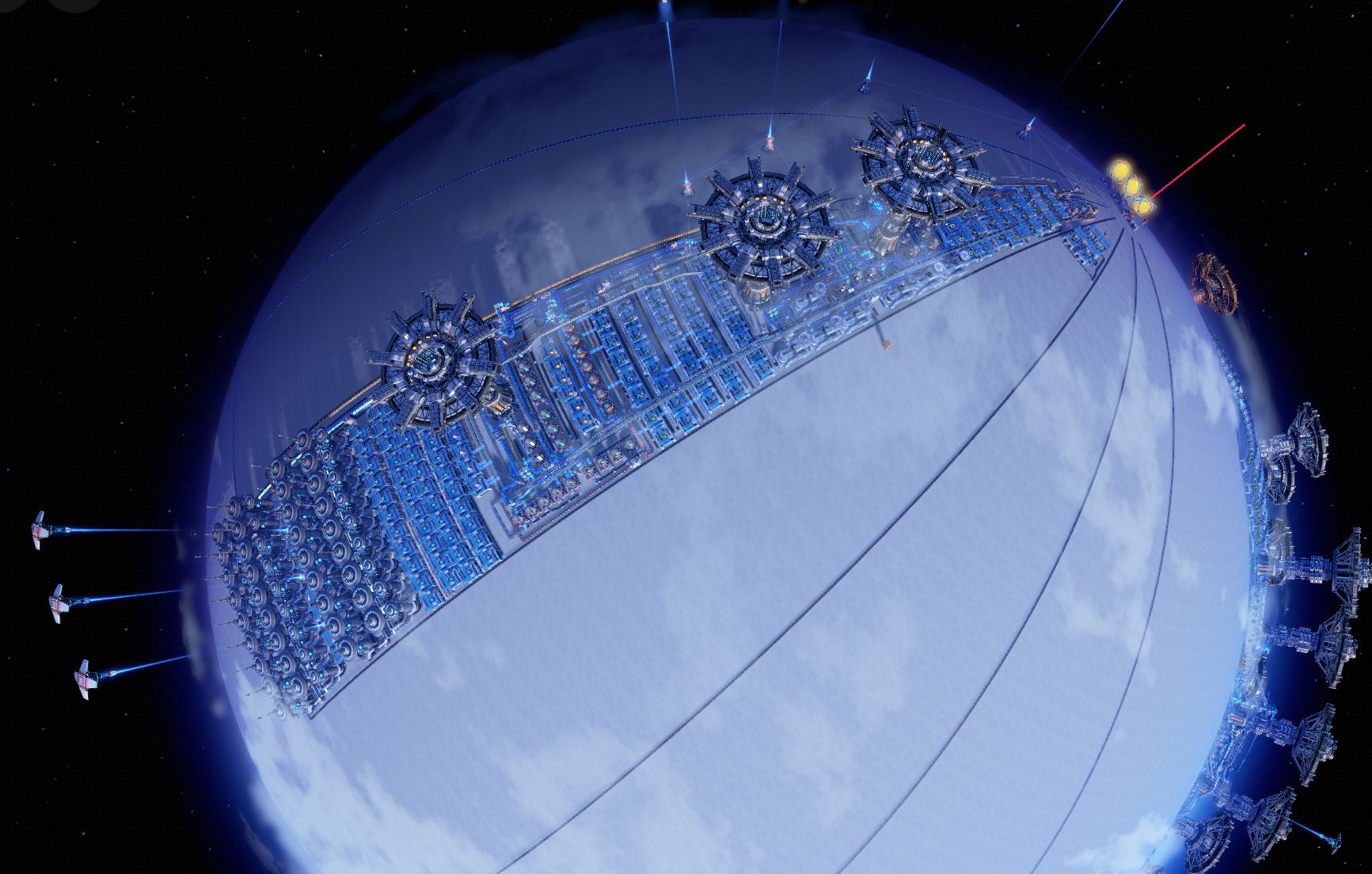 Dyson Sphere Blueprints - 480/min Antimatter Fuel Rod | 1/10 Pizza ...