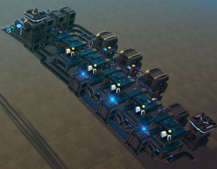 Dyson Sphere Blueprints - Pile Sorter, tight and compact, with Prof