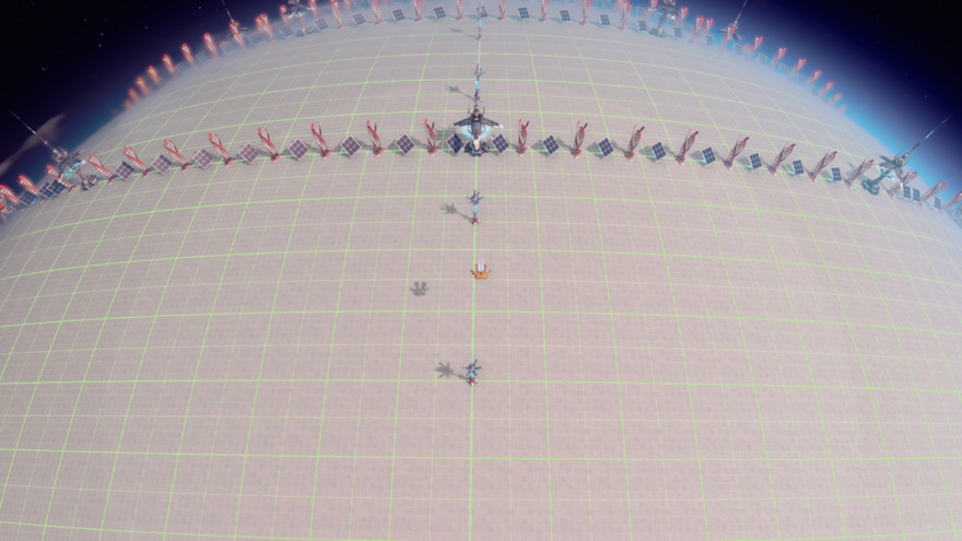 Dyson Sphere Blueprints - Planetary 100 % Shield with Signal Towers (Wind Turbine - Edition)