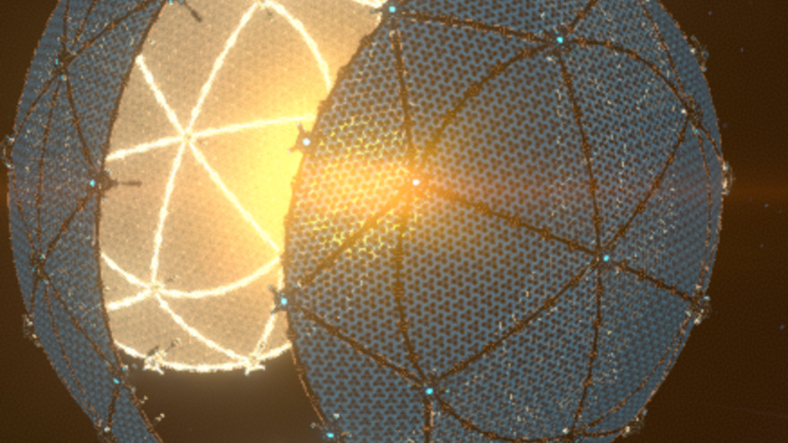 Dyson Sphere Blueprints - End-Game-Ish Dyson Sphere, Alot of coverage.