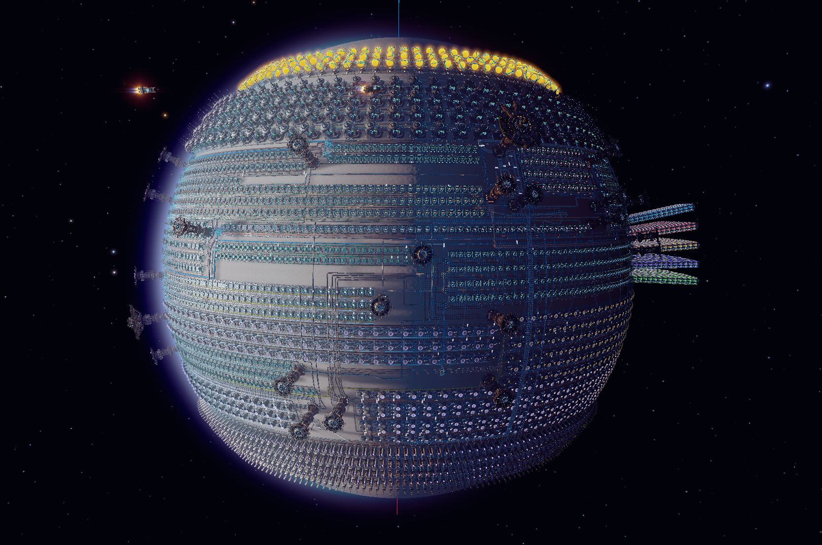 Dyson Sphere Blueprints - 7200 Universe Matrix from raw, no rares ...