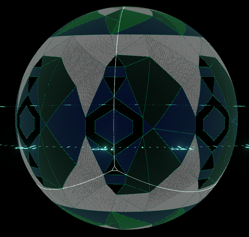 Dyson Sphere Blueprints - colorful compact 4 layer