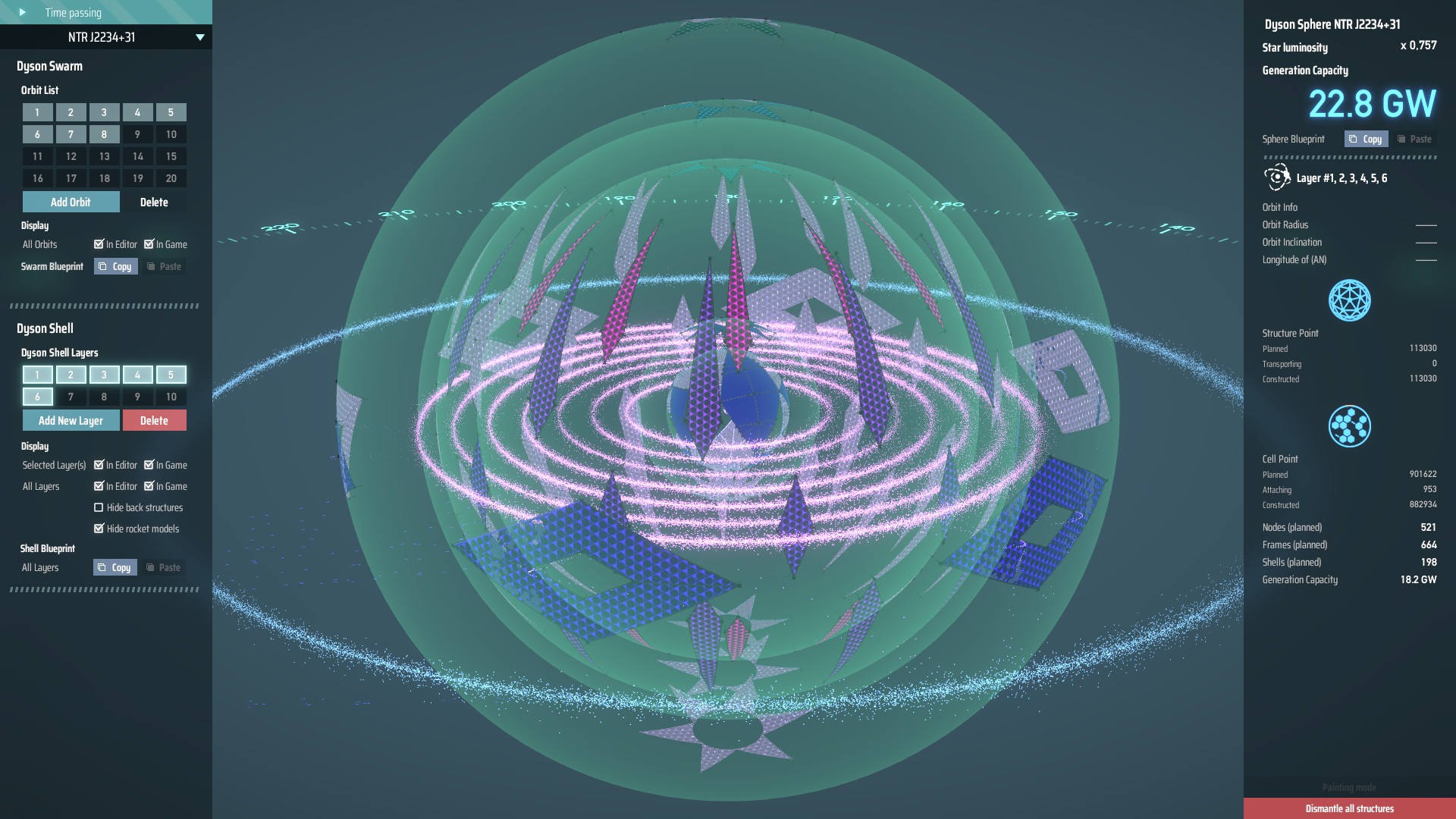 Dyson Sphere Blueprints - Neutron Star Harness