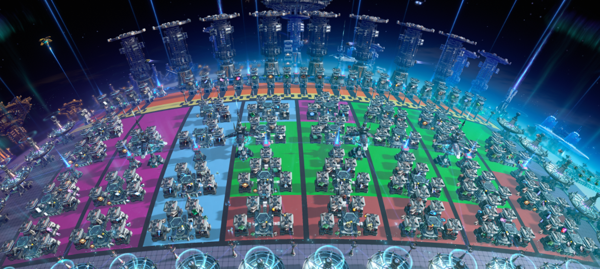 Dyson Sphere Blueprints - Modular Assembler using Logistics Distributor