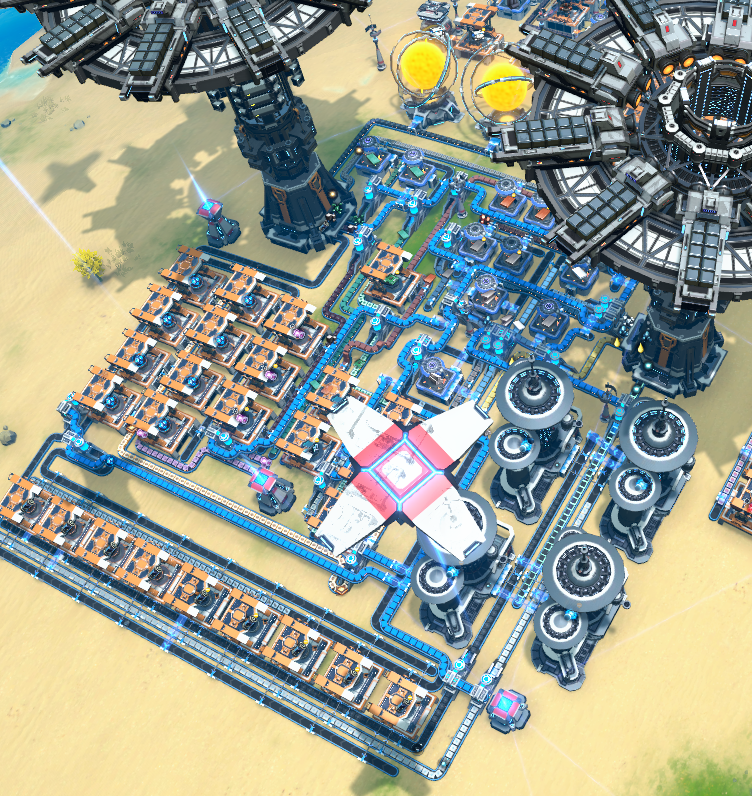 Dyson Sphere Blueprints - 20/min Antimatter fuel rod