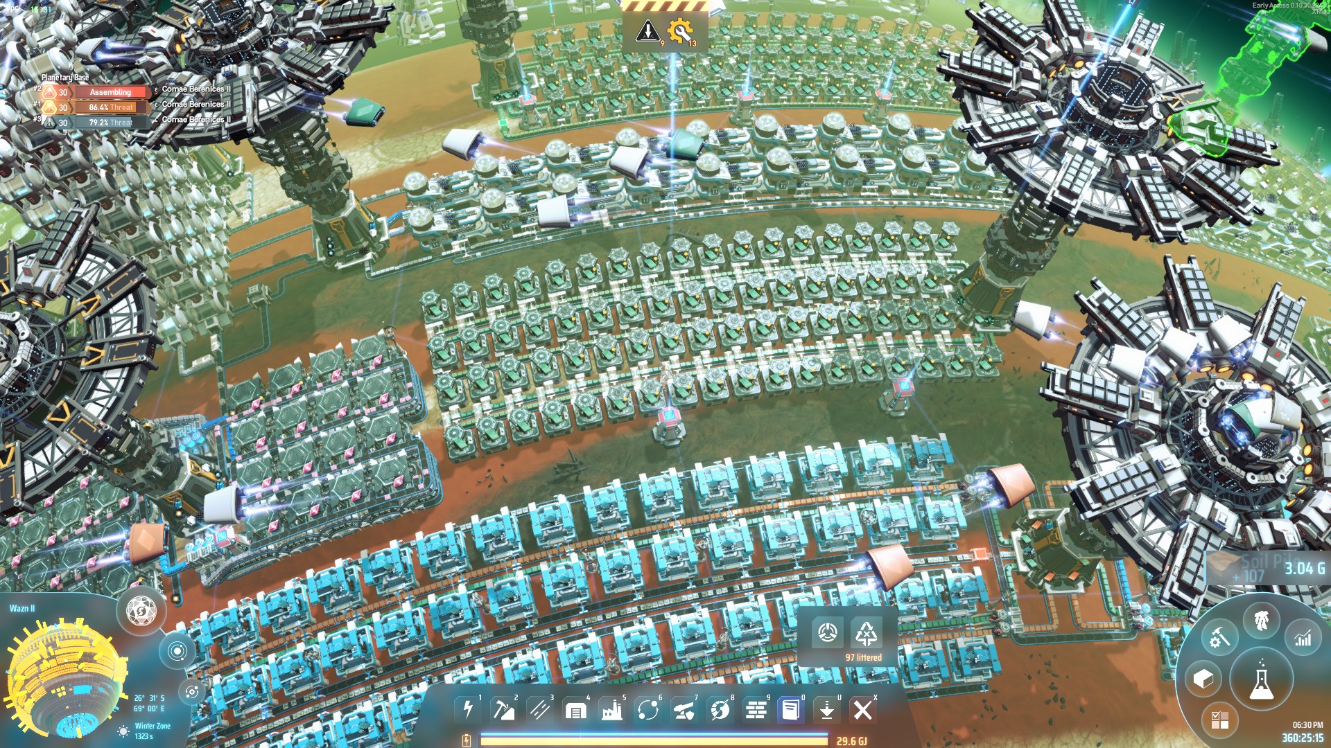 Dyson Sphere Blueprints - High-purity Silicon [6300/m] [Late-Game] [Non ...