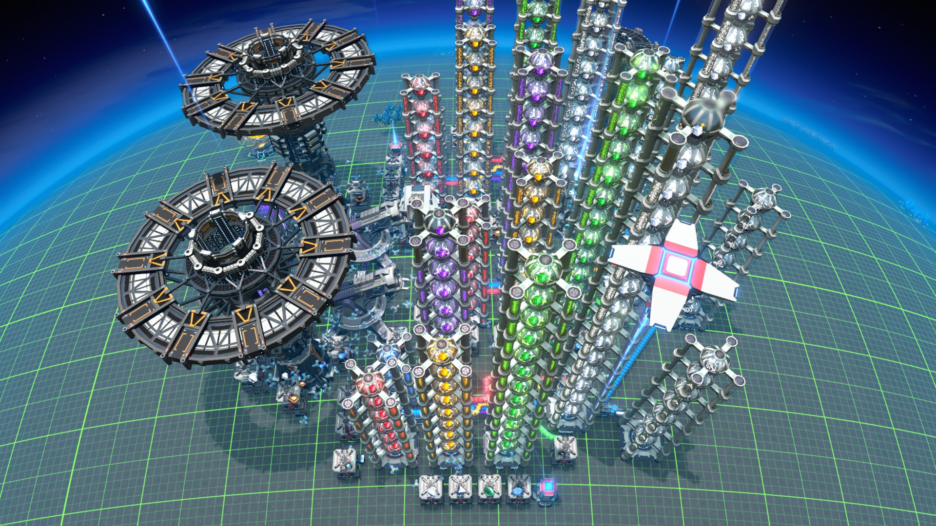 Dyson Sphere Blueprints - 3/second Universe Matrix Factory Proliferated ...