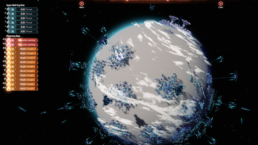 Dyson Sphere Blueprints - Endgame Dark Fog Farm (Polar)