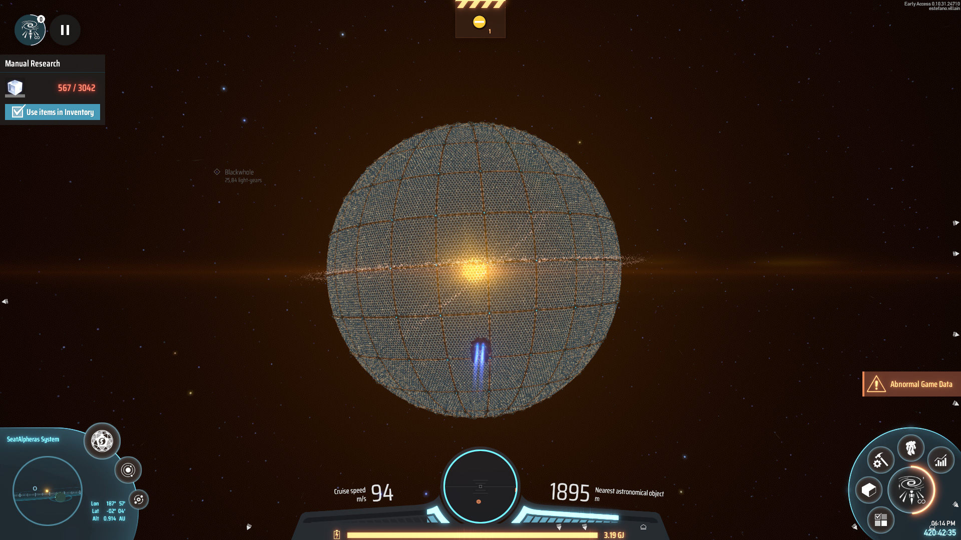 Dyson Sphere Blueprints - 12.5 GW (on G-Type star) Simple Sphere