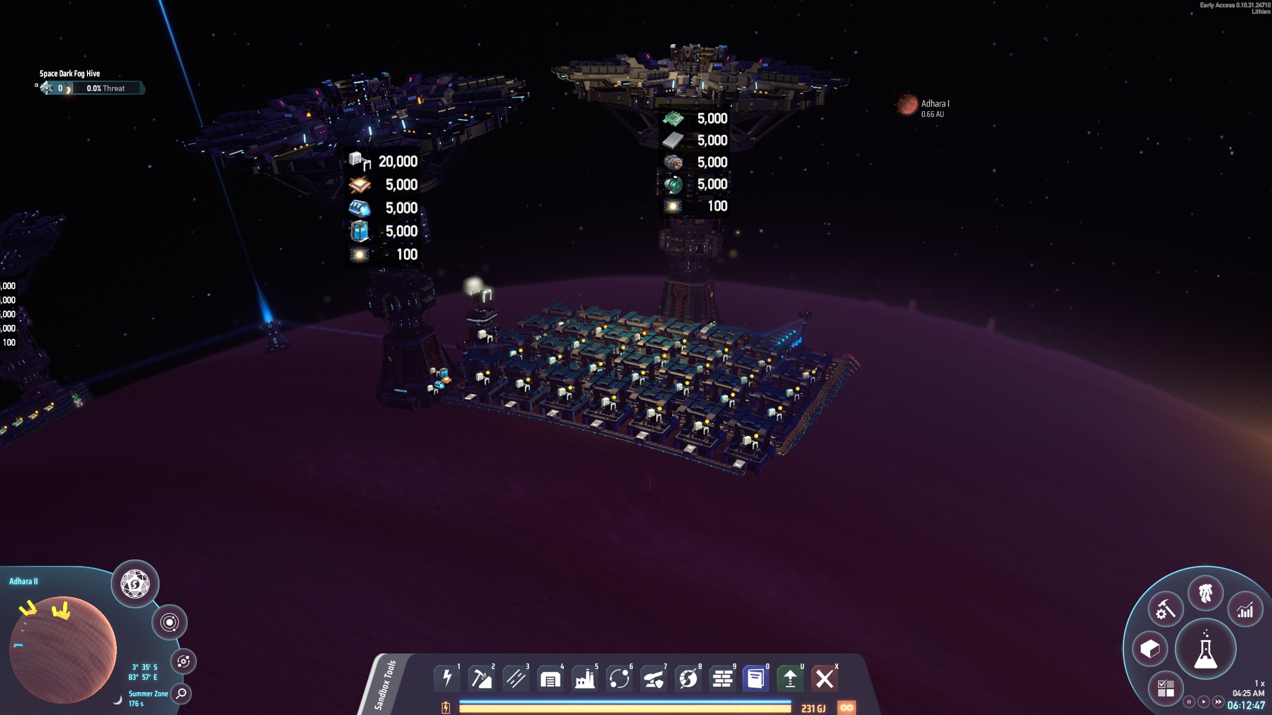 Dyson Sphere Blueprints - Sorter Spooler 630/min