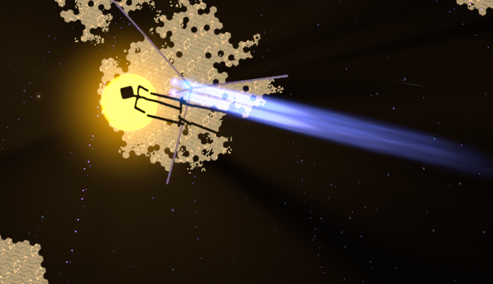 Dyson Sphere Blueprints - Janky purple stick figure